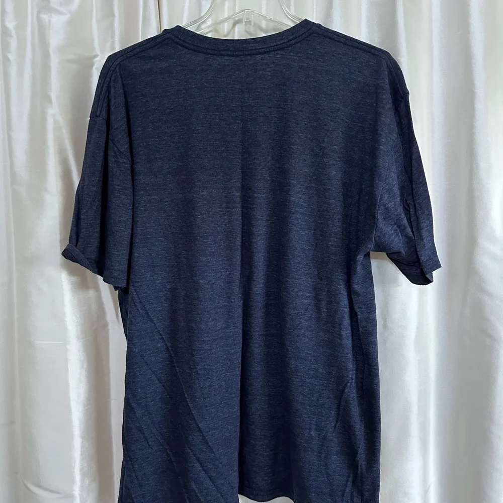 Blue 84 | Shirts | Subtle Wisconsin Tshirt W Distressed Tree Design Xl ...